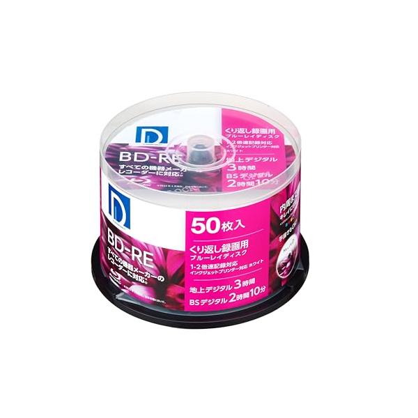規格：BD-RE録画タイプ：繰り返し録画記録容量：25GB録画の目安：地上デジタル：3時間180分 　　　　　　　　BSデジタル：2時間10分130分 　　　　　　　　4K BS/CS：1時間30分90分 ※上記の録画時間はDRモードでの目...