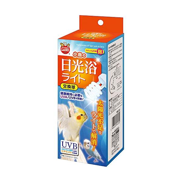 小鳥の日光浴ライト専用球