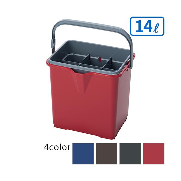 ■メーカー名■ テラモト■商品名■ 仕切付きバケツ2■容量■ 約14L■JANコード■ ブルー：4904771108971　　　　　　　ブラウン：4904771111766　　　　　　　グレー：4904771905655　　　　　　　エンジ...