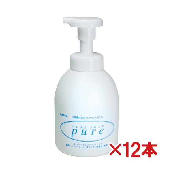 ■メーカー名■ ミッケル化学(ユーホーニイタカ)■商品名■ 薬用ピュアソープピュア■容量■ 500ml■入数■ 12本セット■JANコード■ 4986167820322(ケース)、4986167080917(単品)■配送区分■ 送料無料■使...