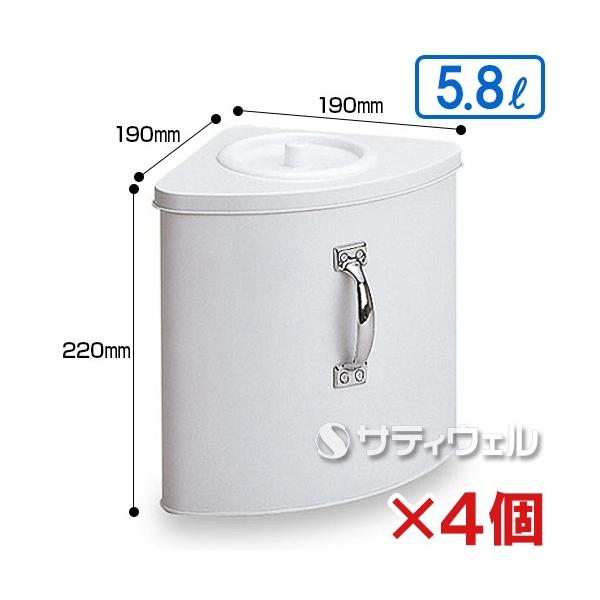 ■メーカー名■ テラモト■商品名■ ホームコーナー■容量■ 5.8L■商品番号■ DS-240-020-0■入数■ 4個セット■JANコード■ 4904771159706■配送区分■ --■使用者区分■ 業務用■検索ワード■