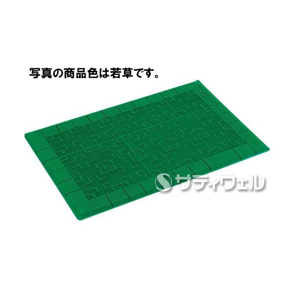 ■メーカー名■ テラモト■商品名■ テラロイヤルマット■サイズ■ 900×1,800mm■商品色■ 若草■商品番号■ MR-050-056-7■JANコード■ 4904771119779■配送区分■ 送料無料■使用者区分■ 業務用■検索ワード■