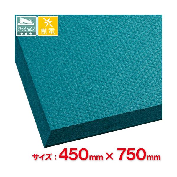 ■メーカー名■ テラモト■商品名■ 制電クッションマット■サイズ■ 450×750mm■JANコード■ 4904771900414■製品コード■ MR-939-645-0■配送区分■ --■使用者区分■ 業務用■検索ワード■静電気除去、帯電...
