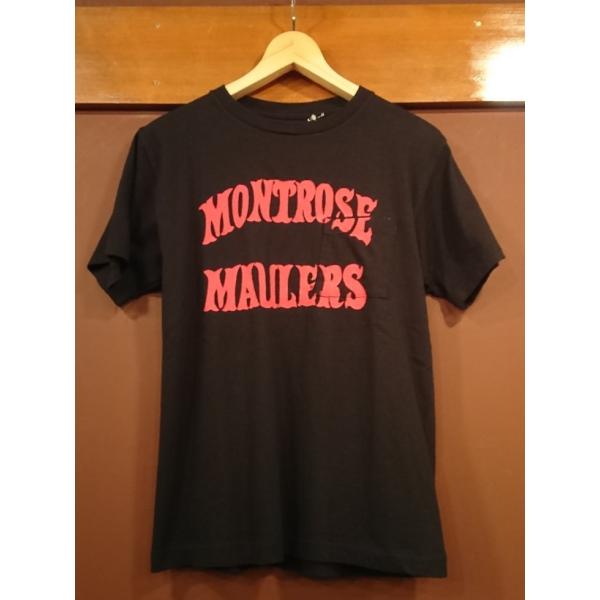 ウエアハウス(WAREHOUSE)のプリントポケットＴシャツです。ヴィンテージのプリントＴの様に、ポケットの部分に敢えてプリントを施しているのが特徴です。■カラー：ブラック■ワンウォッシュ