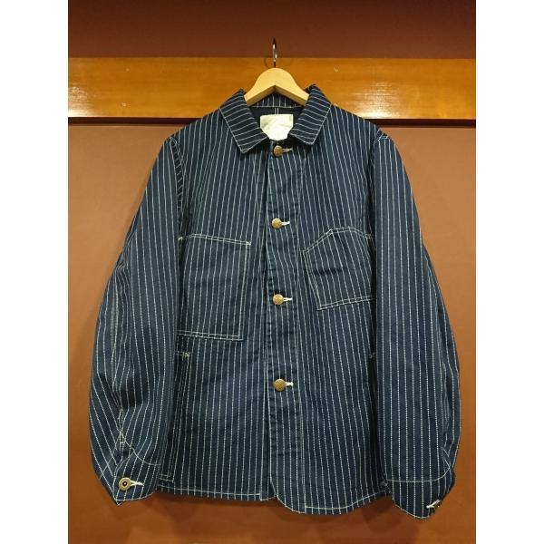 ジェラード(JELADO)のウォバッシュカバーオール(Steelbeam Coat・AG11406)です。ジェラードが所有する1920年代以前のSWEETORRの変形ポケットカバーオールを踏襲し、ジェラードオリジナルのインディゴウォバッシュ...