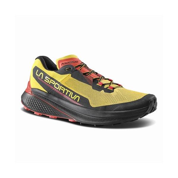ラ、スポルティバ　トレイルシューズおすすめですこの商品は送料,代引き手数料が無料になります商品番号　56Q100999　　　　　　商品名　　PRODIGIO プロディジオ販売価格　\25,300カラーイエロー×ブラックサイズ25.5（40)...