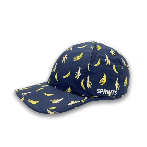 ランナーお役立ちアイテム　商品名　スプリンツ ランニングキャップ商品番号　SPRINTS　The Monkey Method（バナナ）販売価格　\5,390サイズ：フリーつばの長さ：約７cmアメリカで今、最も注目のランニングキャップ「すべて...