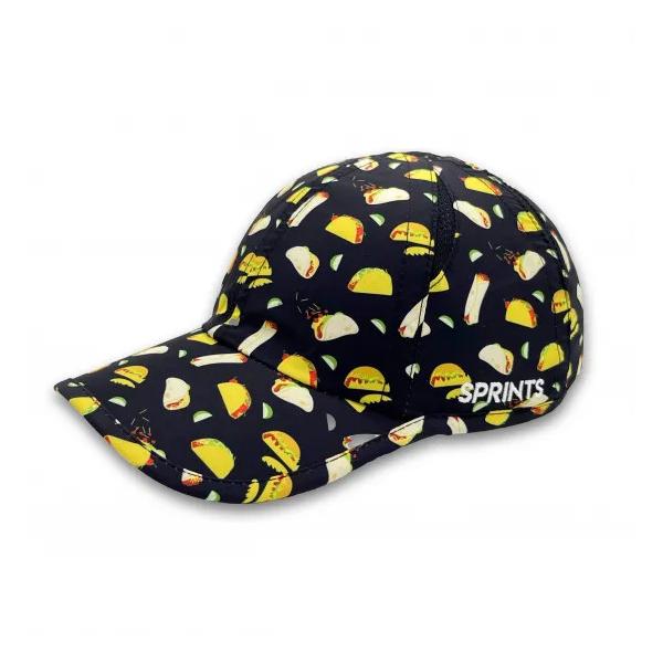 ランナーお役立ちアイテム　商品名　スプリンツ ランニングキャップ商品番号　SPRINTS　Mas Taco Loco Burrito（タコス）販売価格　\5,390サイズ：フリーつばの長さ：約７cmアメリカで今、最も注目のランニングキャップ...