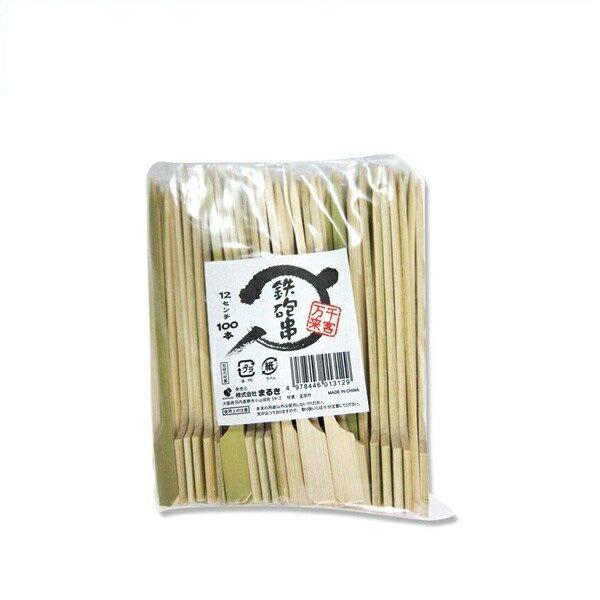 サイズ　9×3×120mm<br>材　質　天然木(竹)<br>入　数　100本<br>