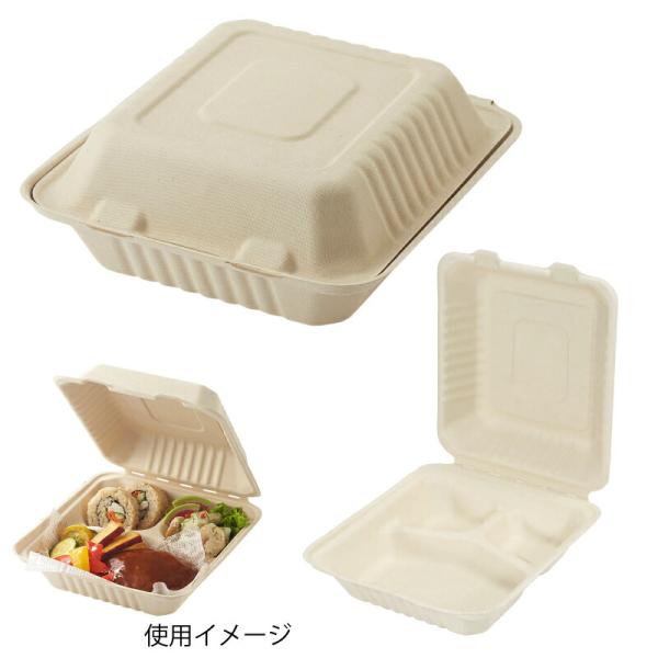 １００％食物繊維なので埋めると土に還る、環境に配慮したエコ商品です。<br>水や油に強く、電子レンジにもお使いいただけます。<br>ホームパーティやアウトドア・行楽などで大活躍します。エコなのに高級感も演出できるペー...