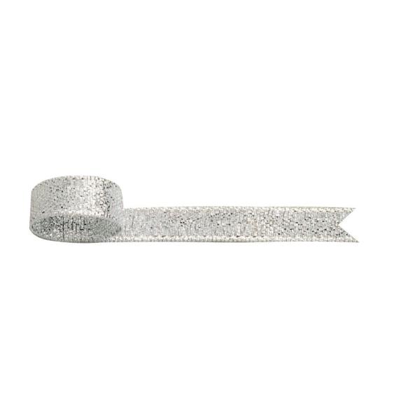 細かで上品な輝きを持つリボンです。<br><br><br>入り数：20m巻<br>サイズ：幅6mm×長さ20m<br>材質：ナイロン繊維<br><br>
