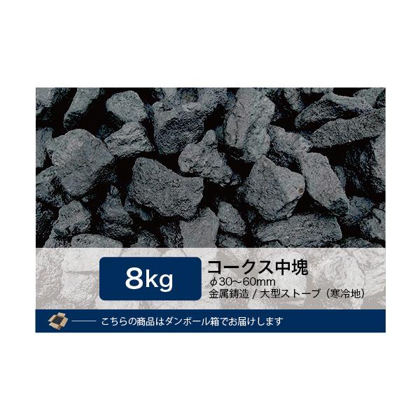 こちらの商品は「中塊8kg」で金属鋳造用、大型ストーブ（寒冷地仕様）用に適しています。