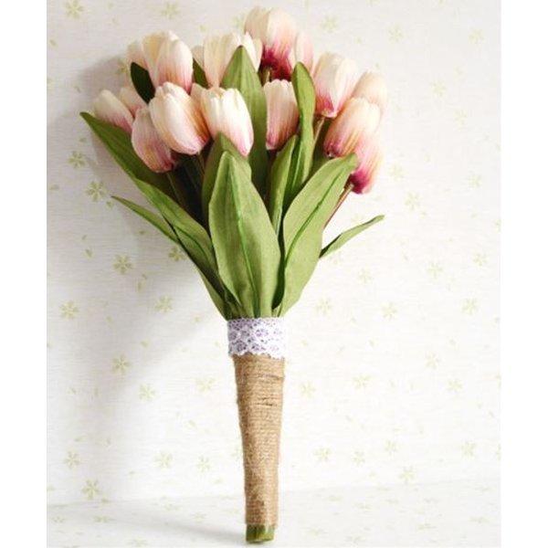 花嫁 ブーケ  ブライダル ブーケ ブライダル フラワー ★ロマンチックな花束で、ハッピー・ウエディング!★造花を使用しておりますので、前撮り・海外ウエディング・ご披露宴など何度もお使いいただけます!★お式後は新居のインテリアとしてお楽しみ...