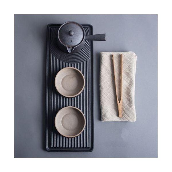 茶道具 セット 中国 茶器  急須★中国茶を楽しむためのフルセットです!★本格的な工夫茶でティータイムという方には、まず揃えておきたい茶器が揃っています!◆商品詳細◆●材　質:陶●数　量:6点セット●茶皿のサイズ:長さ36×横幅12.5cm...