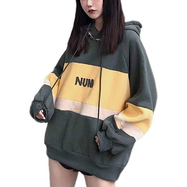 選択できるサイズ:/L/XL素材構成: ポリエステル　その他[ Smaids x Smile ( スマイズ スマイル ) ] パーカー 長袖 フード付 トレーナー オーバーサイズ トップス レディース すぽっと着るだけでオシャレなトップスで...