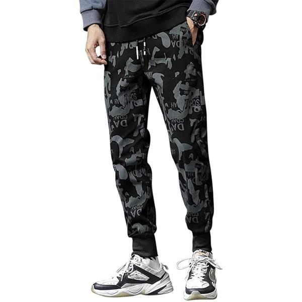 選択できるサイズ:/M/L/XL/2XL/3XL素材構成: 100% コットン特徴: 柔らかく、通気性があり快適です。スリムフィット、ドローストリング、弾性ウエスト、迷彩柄、カモフラージュプリント。場合：カジュアルな着用、スポーツ、外出、学...