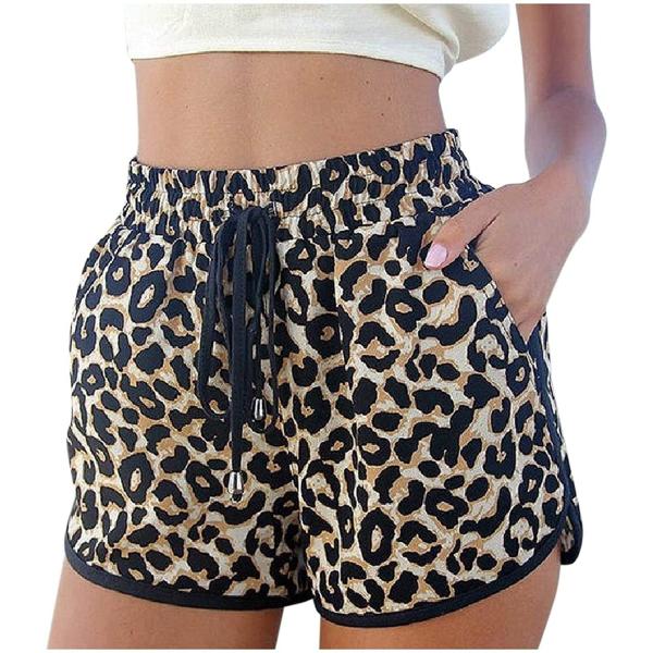 ? ?Material:95%Polyester+5%Spandex. Mid Rise short with drawstring,loose fit, suitable for Summer.? ? Cute with a tee or...