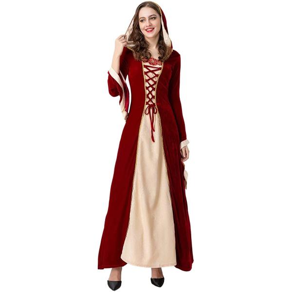 選択できるサイズ:/     S/M/L/XL素材構成: 100% PolyesterMaterial:PolyesterThis Cloak Hooded Is Long Sleeve,it Comes With The Hat,it's...