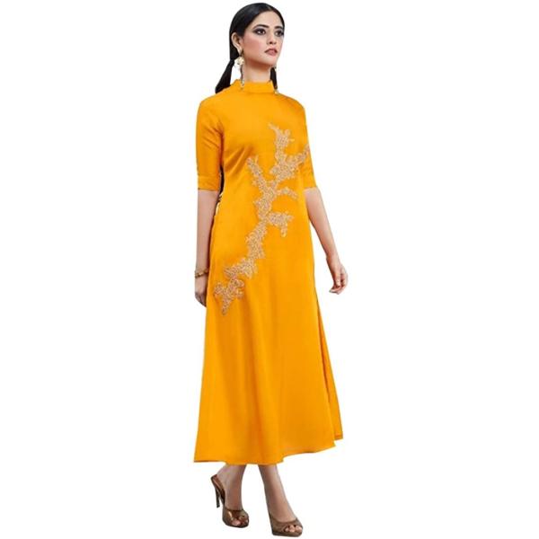 素材構成: SatinSTYLE : This is Ready To Wear dress .FABRIC DETAILS : SatinWHY Buy From Us : 100% original product with Best ...