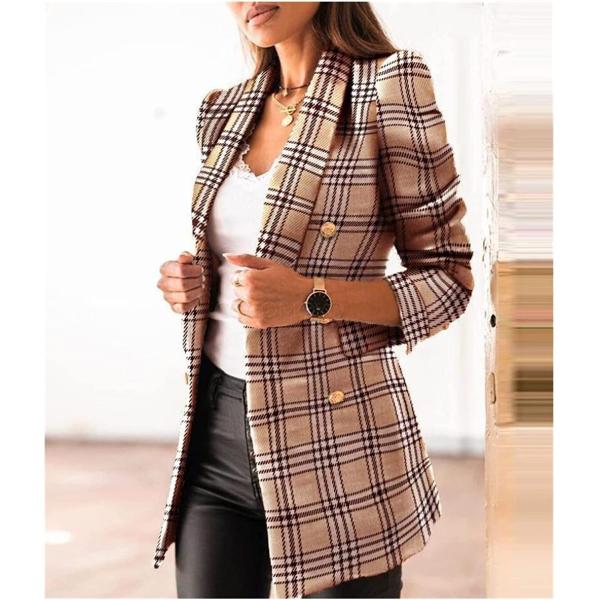 Ouverture et Fermeture Avant、Soulignant Le Style de laモード。Cette Veste de Costume Chic Se Porte Toute L'Ann?e。Tr?s賛美はLesV...