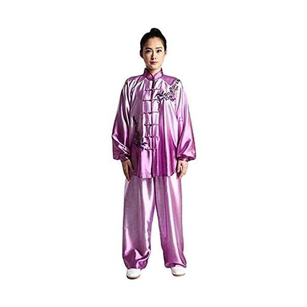 Comfortable wearing.They are soft and elegant.In Tai Chi practicing,the uniform does not fit close to the body and make ...