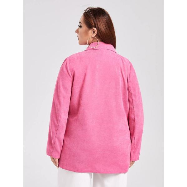 size:0XLShoulder : 18.1 inchBust : 43.7 inchLength : 30.1 inchSleeve Length : 23.7 inchCuff : 10 inchStyle:CasualColor:H...