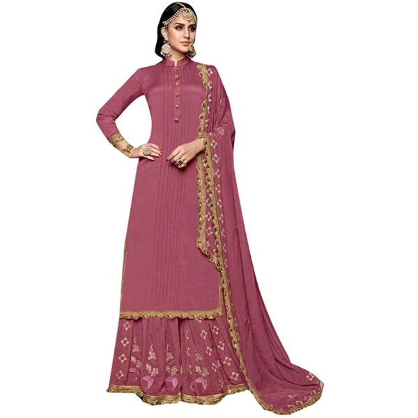 素材構成: Pure Viscos Upada SilkSTYLE : This is Semi-stitch dress material needs sewing/stitching according to body measurem...