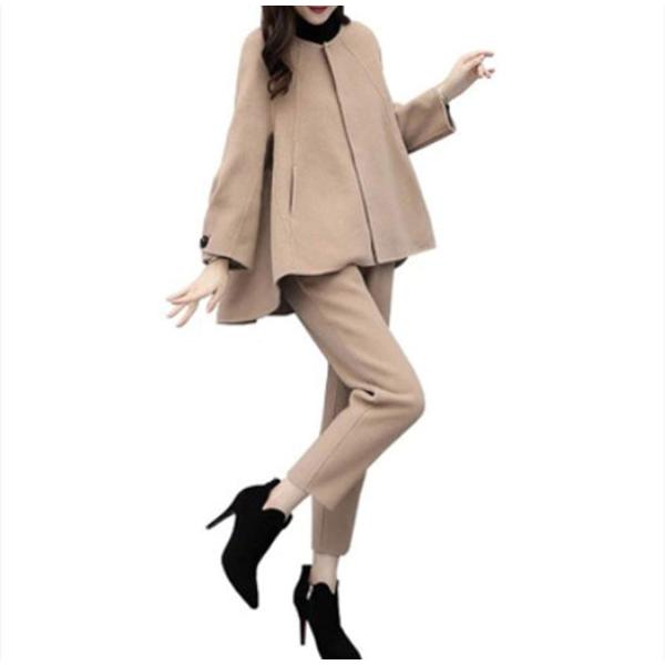 選択できるサイズ:/     S/M/L素材構成: 51%-70%ポリエステル★原産国 中国★サイズ（cm）：S：トップス丈62　バスト108　肩幅38　袖丈56　パンツウエスト67　パンツ丈87。M：トップス丈63　バスト112　肩幅39...