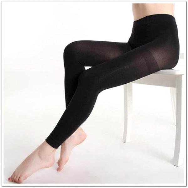 These elegant, slim-fitting fashion leggings are known for their high-quality socks.Has a smooth matte texture that resi...
