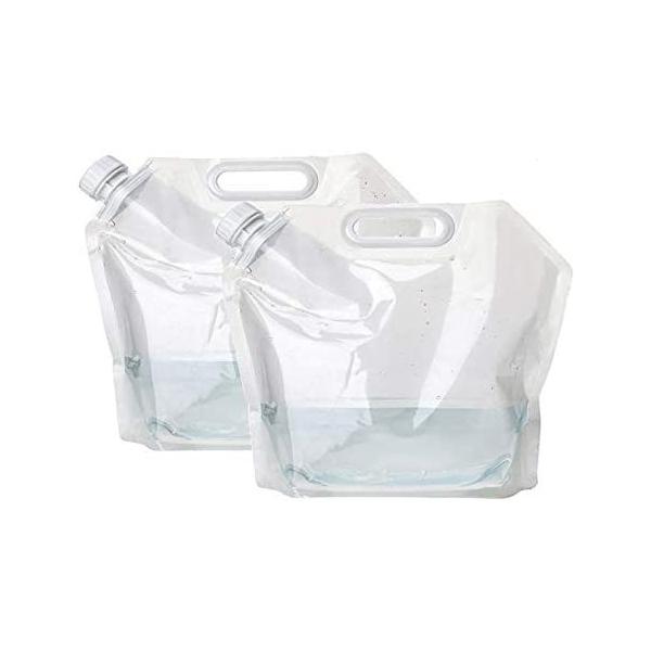 【簡単に収納】:ウォーターパック自体の重さは大変軽く,ボディの部分はＰＥ製で、平らに折り曲げたり、空になったウォーターパックは小さく丸めてコンパクトに収納できるという点も、繰り返し洗って使えて環境にも優しいです，清掃や乾しは容易です。【安全...