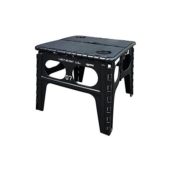 アメリカンテイストのオシャレなデザインが特徴的なFOLDING TABLE Chapel（フォールディングテーブル チャペル）  軽くて丈夫な素材を使用し、室内はもちろんの事、キャンプなどのアウトドアでも大活躍。 屋内、屋外問わず様々なシー...