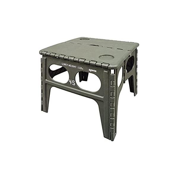 アメリカンテイストのオシャレなデザインが特徴的なFOLDING TABLE Chapel（フォールディングテーブル チャペル）  軽くて丈夫な素材を使用し、室内はもちろんの事、キャンプなどのアウトドアでも大活躍。 屋内、屋外問わず様々なシー...