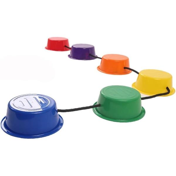 バランスストーンセット：ステッピングストーンズセットには、明るい性別のニュートラルな色が青、紫、オレンジ、黄色、緑、赤があり、男の子と女の子が単独でまたは一緒に遊ぶための6つの石が含まれています。バランスを促進する：子供たちがフルボディエク...