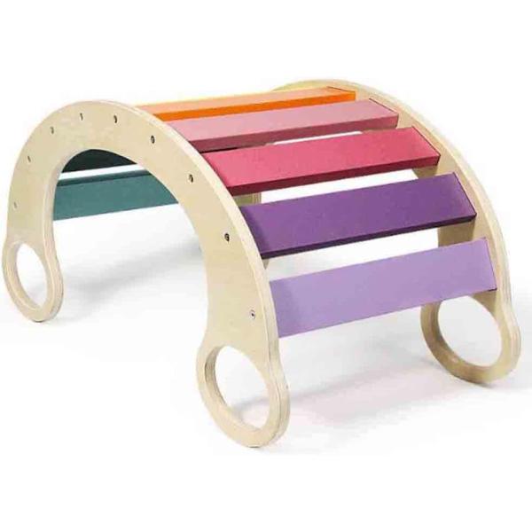 【仕様】素材：木 / サイズ:74*39*36.5cm /お勧め年齢：2〜7歳 /重量：4.5KG【屋内外での使用が可能】木製でできておりられバリなし.波状のデザイン,支持点が複数あり, 滑ったりズしたりする,安全に使用でき!このバランスス...