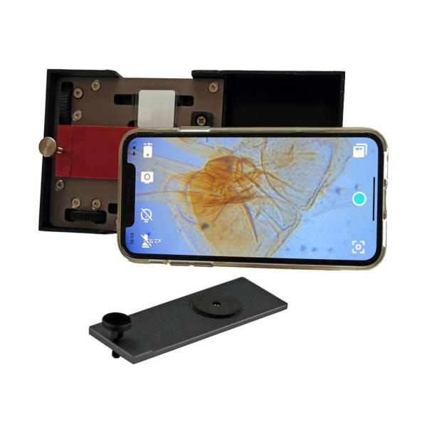 本体に観察したいものをセットし、スマホのカメラ機能を使うだけで観察。スマートフォンやタブレット端末に対応。■ iOSでもAndroidでも使用可能。高性能顕微鏡に変身■ 最大1000倍の高倍率でミクロの世界観察■ アプリ不要！■ 持ち運び可...