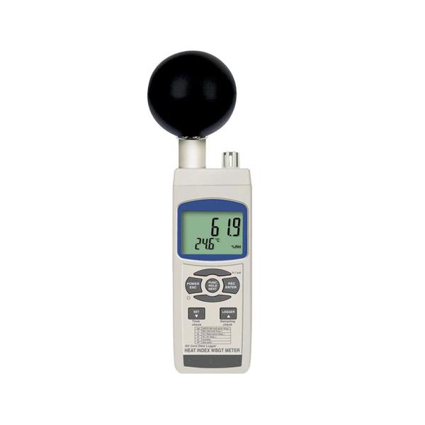 ★本製品のご購入で、非接触温度計「サーモチェッカーHJ-CKR」をもれなくプレゼント！★屋内外のWBGTや温湿度を高精度測定し、SDカードへ自動記録する熱中症指数WBGT計。アラーム機能搭載。Excelデータ管理が可能。熱中症対策や安全管理...