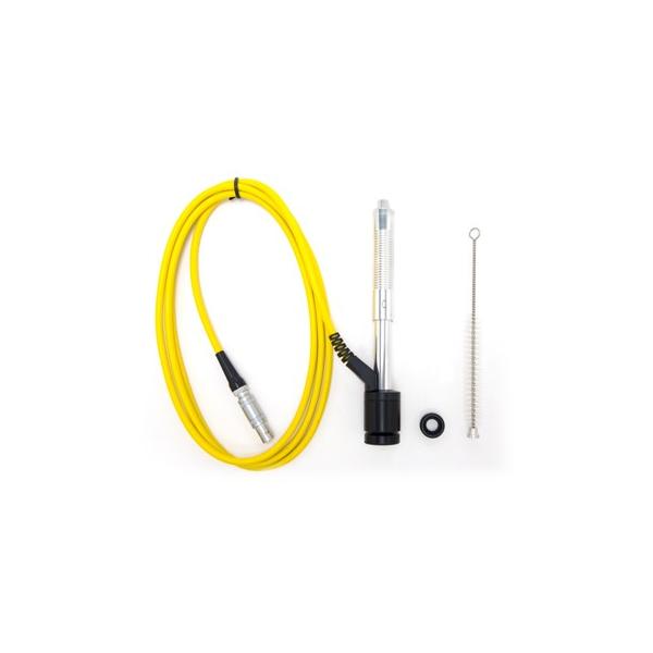 硬度計LM-100/500用のインパクトデバイスCタイプです。表面硬化材料、皮膜、薄壁あるいは衝撃に敏感な材料の硬度測定用に使用します。衝撃エネルギーをD型の25%程度に弱めたプローブです。多少の表面粗さにも対応しています。材質対象は鉄・鋳...