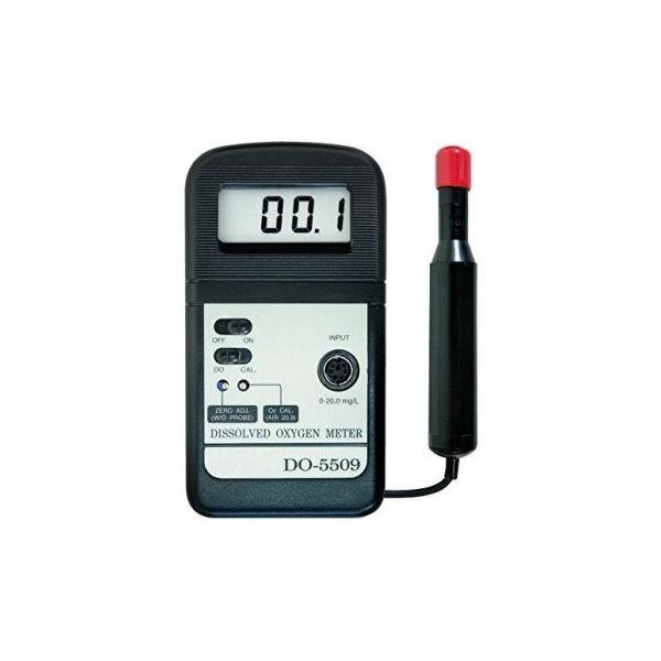 測定場所を選ばない0-20.0mg/Lまで測定できるハンディタイプの溶存酸素計です。スイッチひとつで溶存酸素の測定が簡単に行えます。