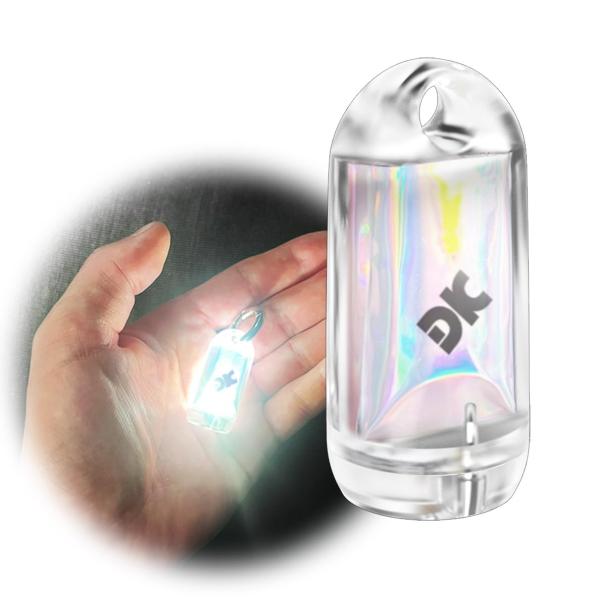 DOKEEP 超ミニ LEDライト 超軽量 11g USB充電式 EDC 高輝度 ミニ 懐中電灯 3モード 250ルーメン ポケットライト 防水 超