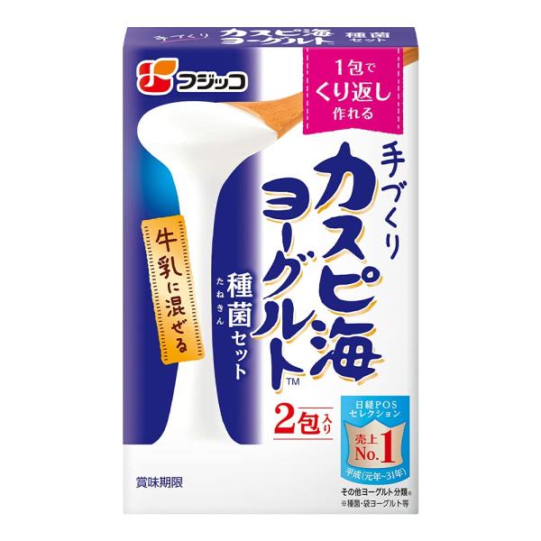 フジッコ カスピ海ヨーグルト 種菌  3g×2個入  箱 バックインボックス