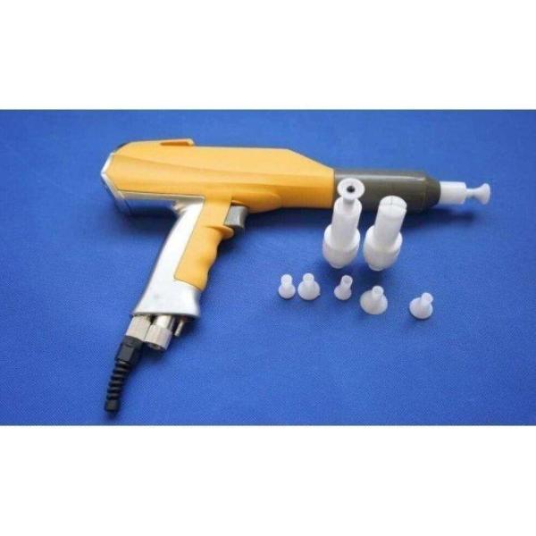 粉体塗装 スプレーガン 静電 ノズル パウダーコーティング ペイント DIY エアーブラシ