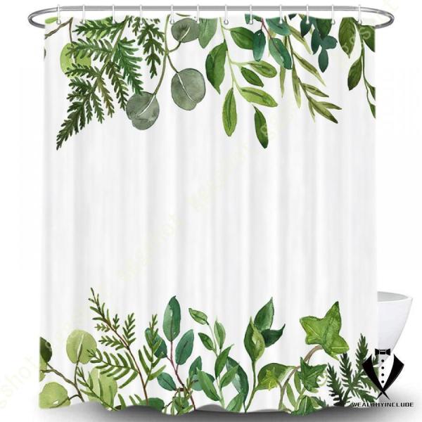 商品仕様サイズ（幅*丈 ）：180*180cm 180*200cm 180*210cm 150*180cm 90*180cm素材：ポリエステル セット内容： シャワーカーテン1枚＋リング付き特徴：防水 防カビ 防塵注意事項※ご覧になっている...