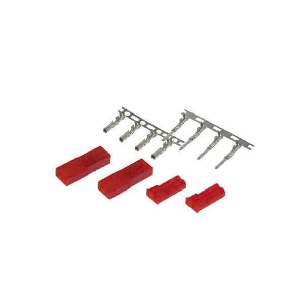 ■□■商品説明■□■・1セット2ペア入り・ニッケルメッキ仕様・小型RCや受信機電源用コネクターとして様々な用途に使用可能。・高級版のゴールドタイプBECコネクター（品番：2890）もあり。--------------＊発送：ゆうパケット（追...