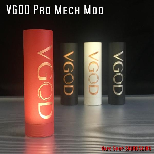 VGOD Pro Mech Mod / プロメックモッド　メカニカルcolor:Red●仕様・直径: 24mm・全長: 86mm●内容・Pro Mech Mod 本体・VGODケース・予備スプリング・VGODステッカー２枚・510ハイブリッ...