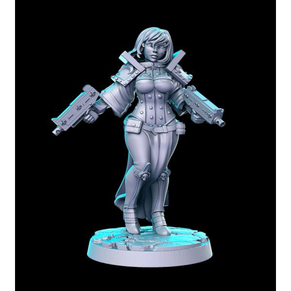 Nun Squad高さ：41.4mm25mmプレーンベース付きスケール：32mm材質：UVレジンデザイン：RN Estudio Miniatures当商品はRN Estudio Miniaturesの商用認可を受けて当店が３Dプリントを行っ...