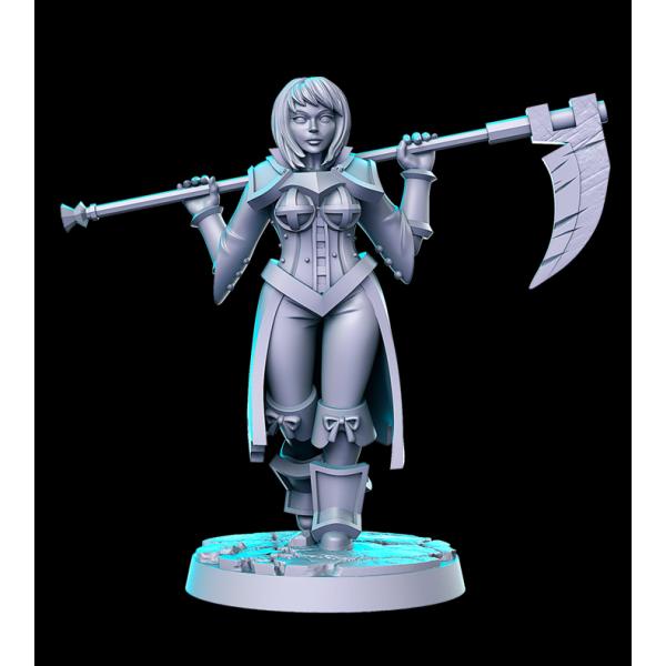 Nun Squad高さ：41.9mm30mmプレーンベース付きスケール：32mm材質：UVレジンデザイン：RN Estudio Miniatures当商品はRN Estudio Miniaturesの商用認可を受けて当店が３Dプリントを行っ...