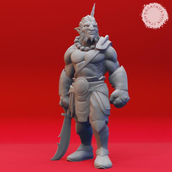 高さ：43.2mmプレーンベーススケール：32mm材質：UVレジンデザイン：Yasashii Kyojin Studio当商品はYasashii Kyojin Studioの商用認可を受けて当店が３Dプリントを行っています未塗装、未組み立て...