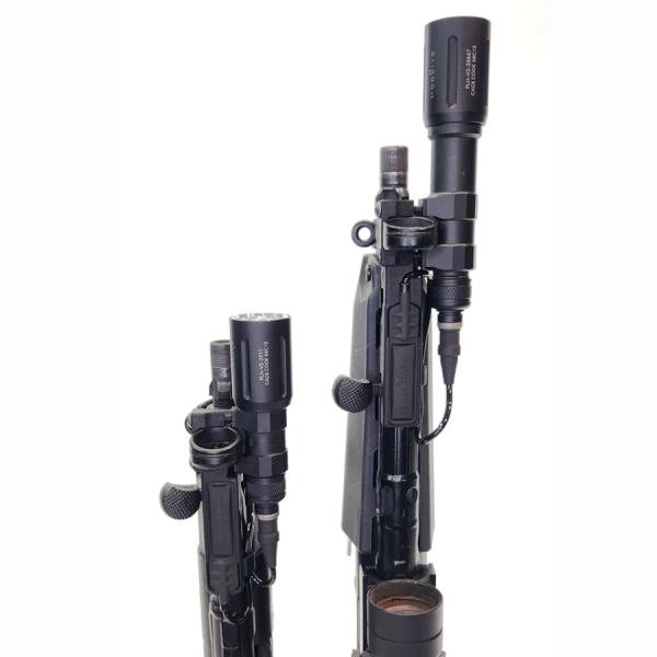 Gibbous Outfitters製MP5 Front Sight Mount適合：MP5、MP5K with/ Modlite 18650、18350 （東京マルイ 旧世代・次世代、SRC、VFC適合確認済み）Gibbous Outfi...