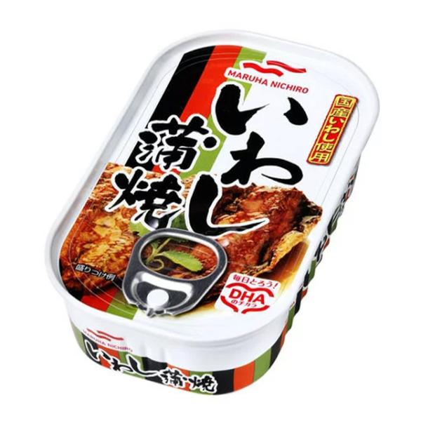 国産のいわし原料にこだわった缶詰です。マルハニチロがさんま蒲焼で培った焙焼技術を応用し、しっかりと香ばしく焼き上げ、いわし本来のおいしさを引きだす味付けにしました。