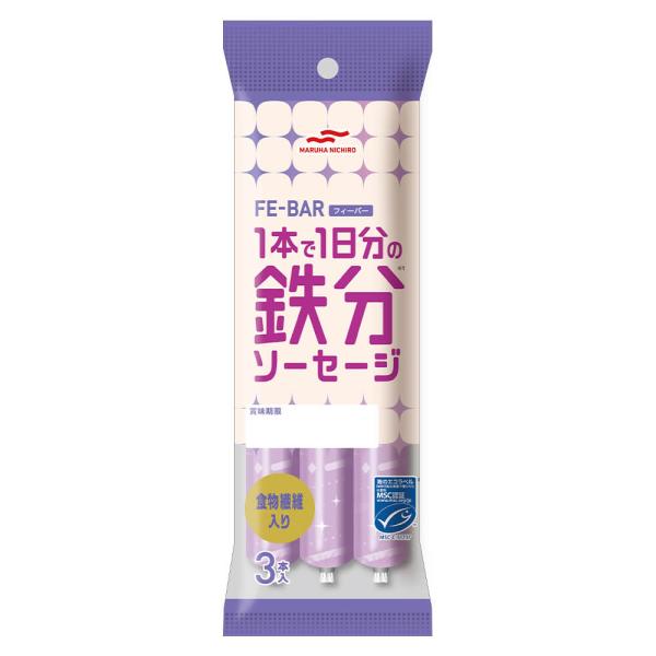 「リサーラ」ブランドを展開するマルハニチロが手がけた、鉄分が摂れるソーセージです。1本で1日分の鉄分(※)が摂れるソーセージです。(1本30gあたり7.3mg配合)1本で不足しがちな鉄分と、同時にタンパク質・食物繊維も摂ることができます。そ...